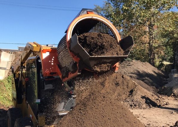 EZ-Screen 100: Topsoil Screener For Skid Steer